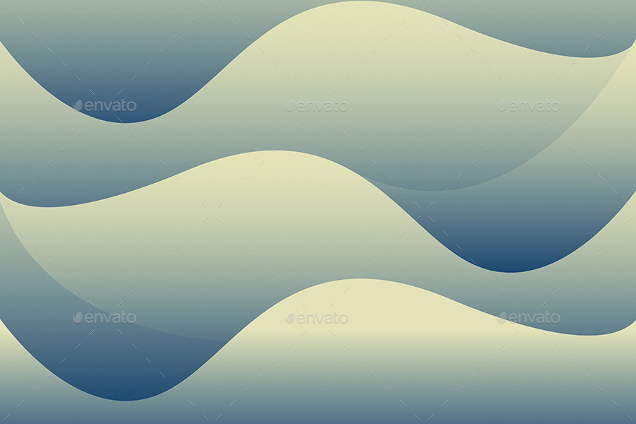 Gradient Waves Background by AlexDefence | GraphicRiver