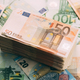 Euro cash stack closeup Stock Photo by ivankmit | PhotoDune