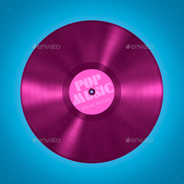 vinyl record pop music Stock Photo by markusgann | PhotoDune