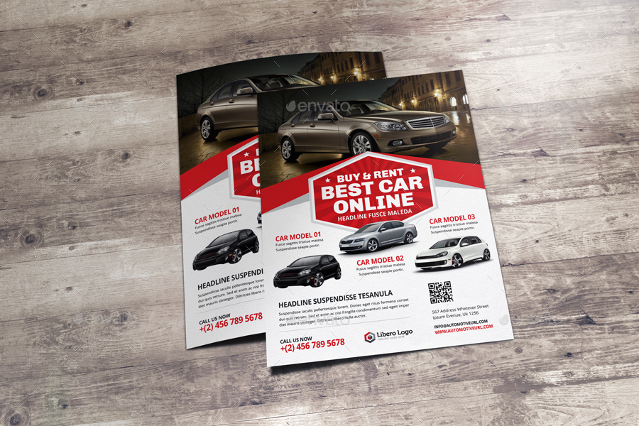 Automotive Car Sale Rental Flyer Ad v6 by Jbn-Comilla | GraphicRiver