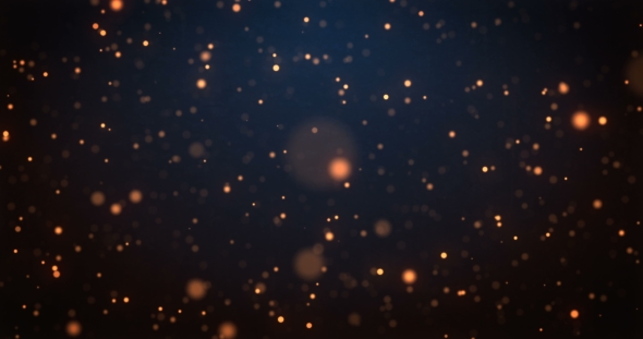 Loop Moving Orange Particles Background, Motion Graphics | VideoHive