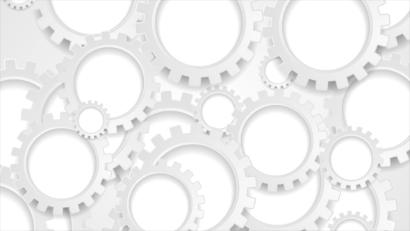 Abstract Grey Gears Technology, Motion Graphics | VideoHive