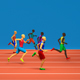 Colorful Runners, Motion Graphics | VideoHive