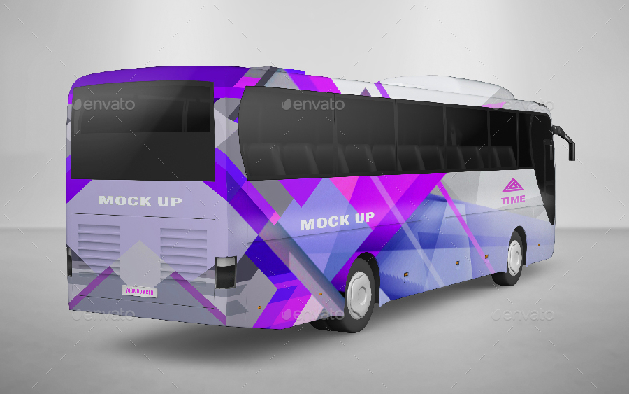 Bus Pack Mock-Up, Graphics | GraphicRiver
