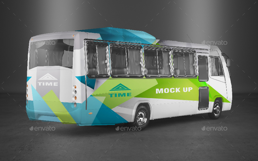Bus Pack Mock-Up, Graphics | GraphicRiver