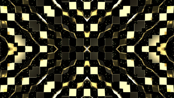 Golden Abstract Loop, Motion Graphics | VideoHive