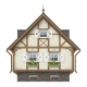 Classic Half Timbered House, Vectors | GraphicRiver