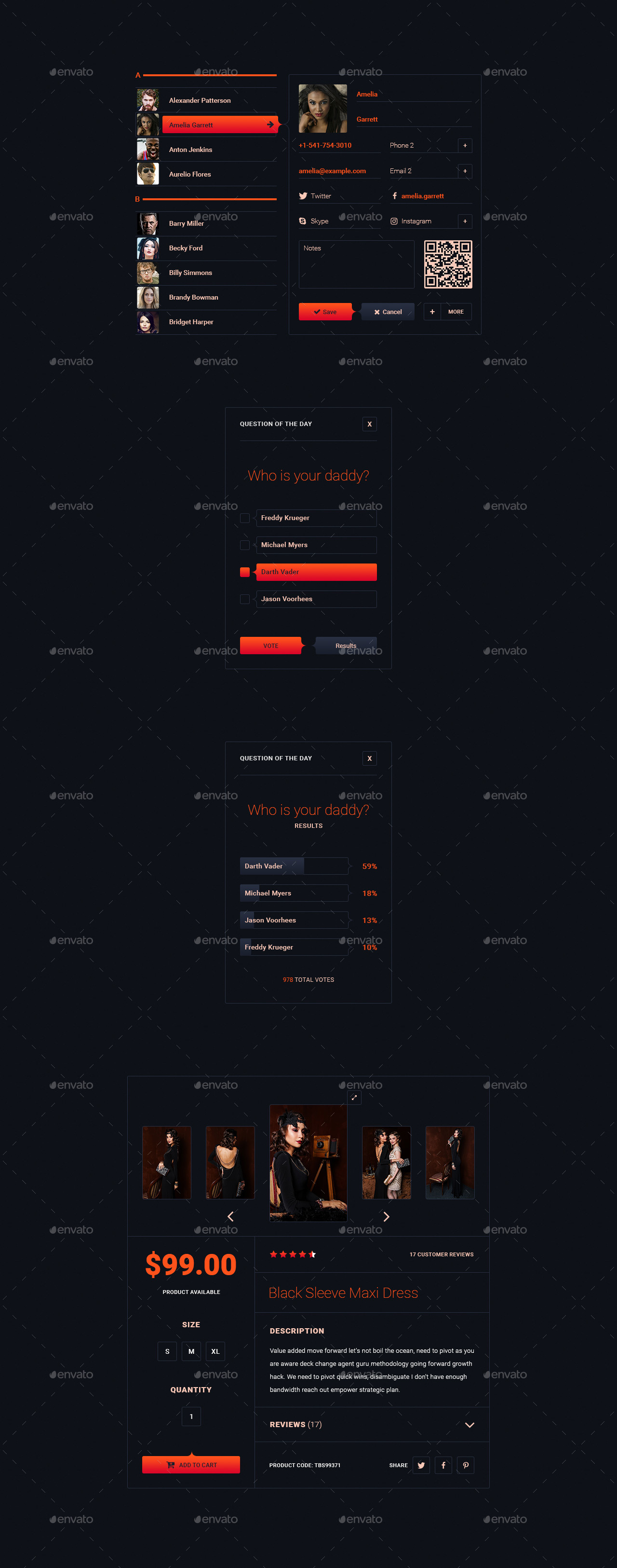 Tar - User Interface Kit, Web Elements | GraphicRiver