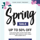 Spring Sale Flyer, Print Templates | GraphicRiver