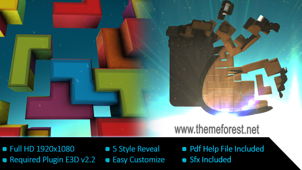 Block Puzzle Logo by xenonxenon | VideoHive