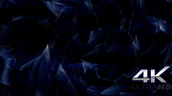 Blue Spiral Triangles Background, Motion Graphics | VideoHive