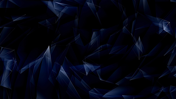 Blue Spiral Triangles Background, Motion Graphics | VideoHive