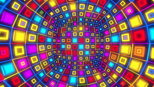 Flashing Glowing Colorful Led, Motion Graphics | VideoHive