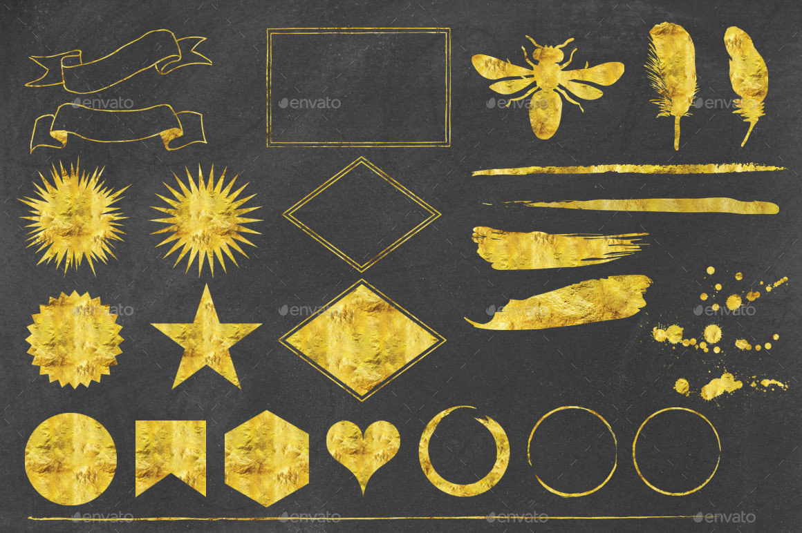 25 Golden Icons, Graphics | GraphicRiver