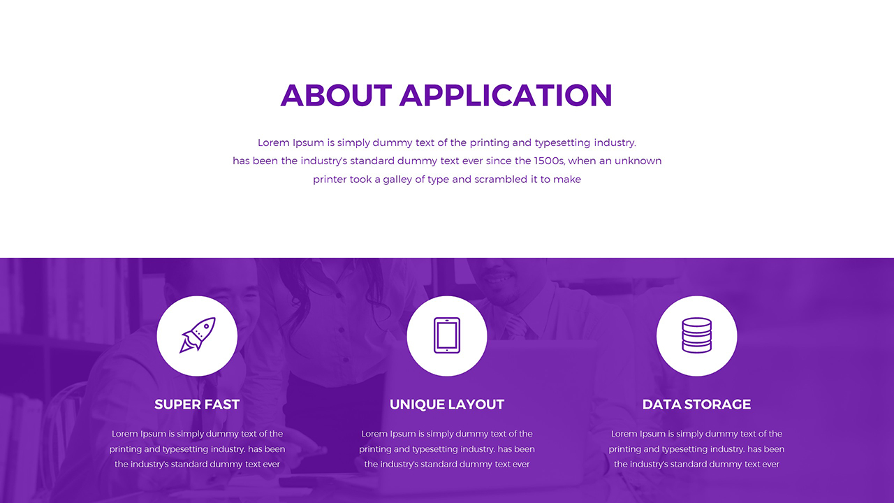 Applala Mobile Application PowerPoint Template, Presentation Templates