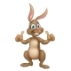 Easter Bunny Rabbit Character Giving Thumbs Up, Vectors | GraphicRiver