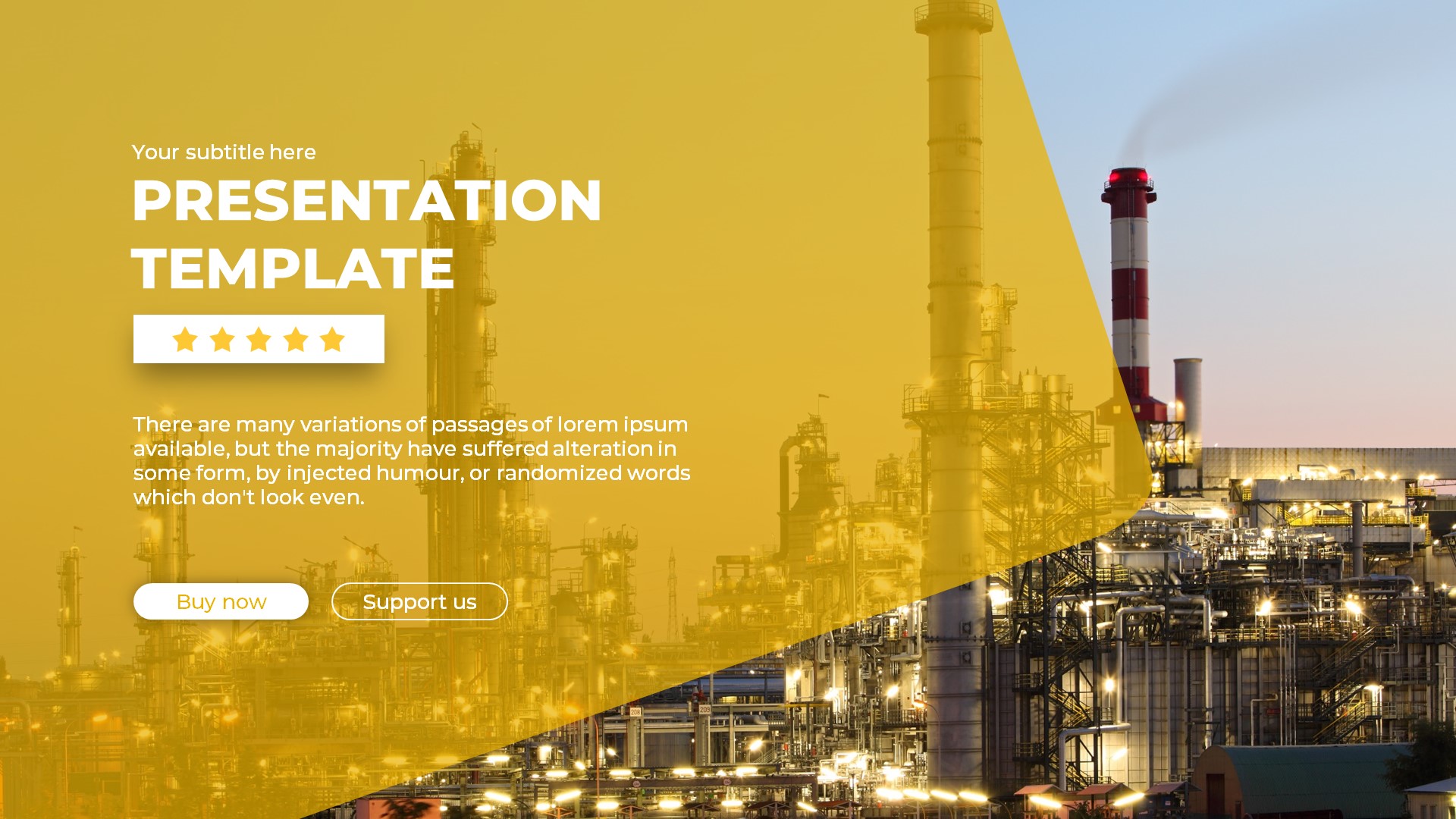 Petroleum PowerPoint Template, Presentation Templates | GraphicRiver