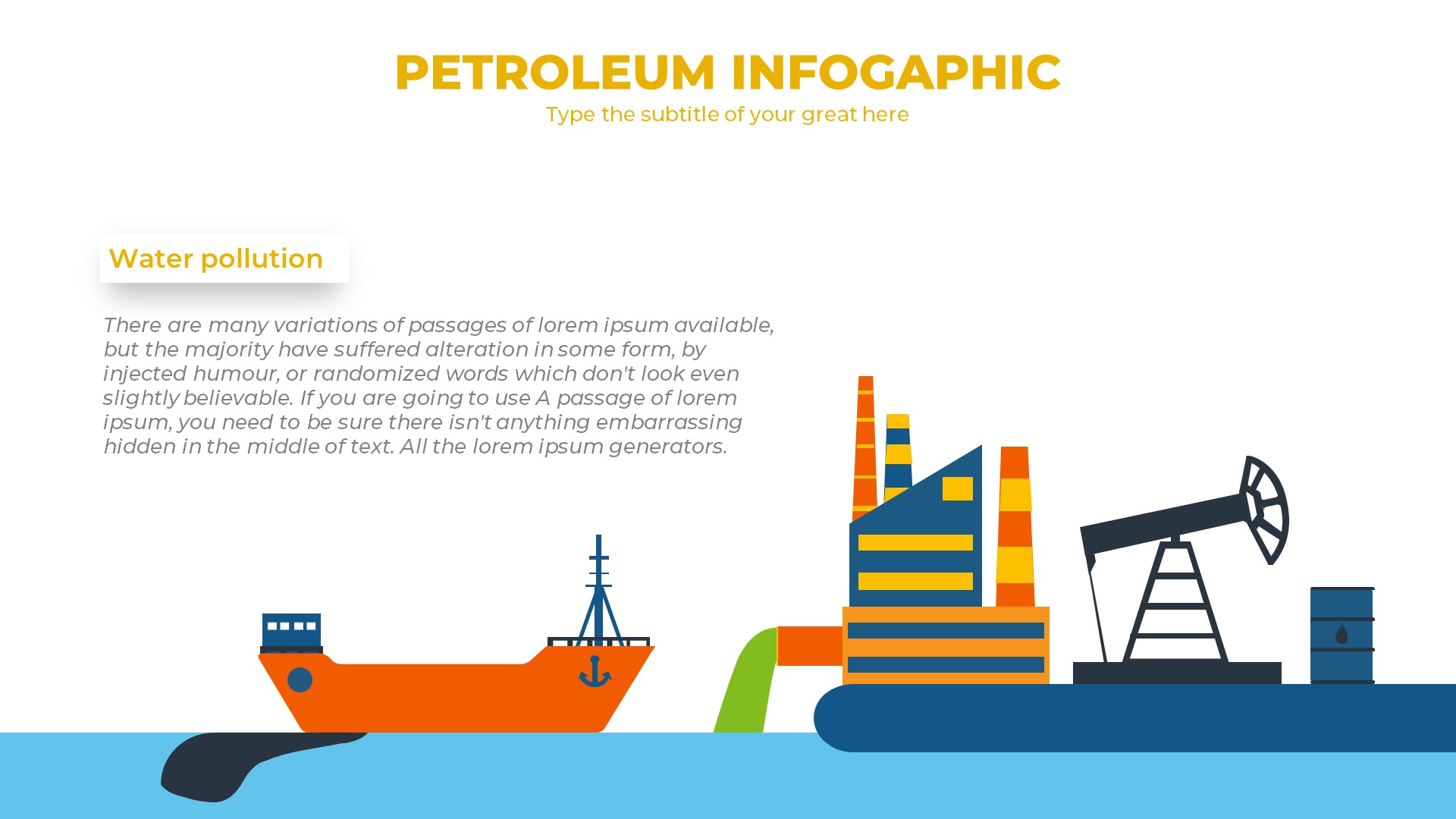 Petroleum PowerPoint Template, Presentation Templates | GraphicRiver