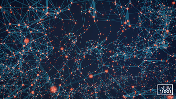 Science Molecule Dark Background, Motion Graphics | VideoHive