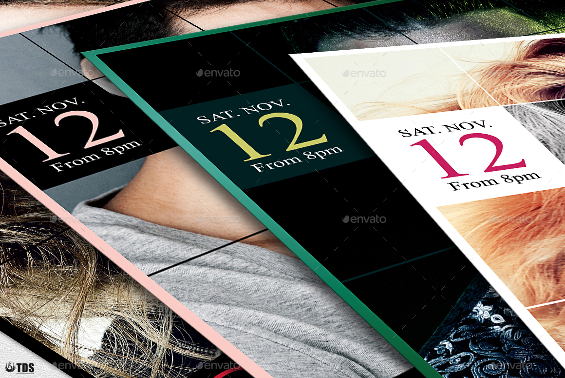 Artist Promotion Flyer Bundle, Print Templates | GraphicRiver