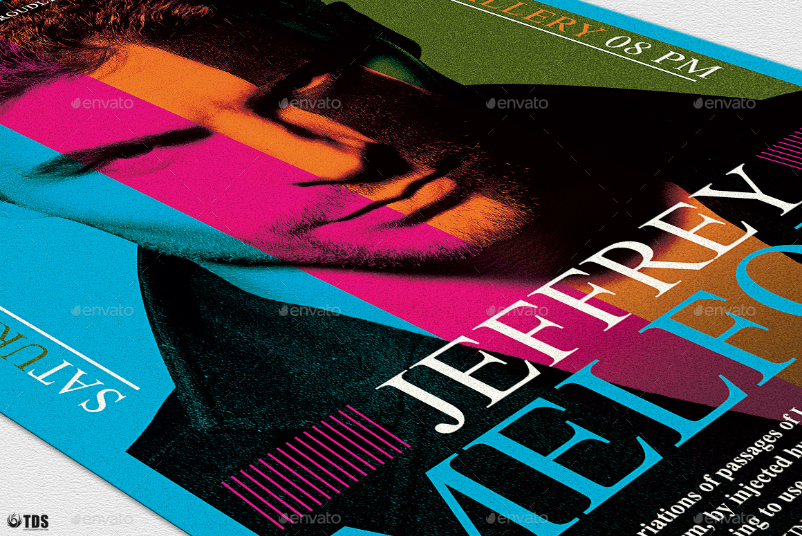 Artist Promotion Flyer Bundle, Print Templates | GraphicRiver