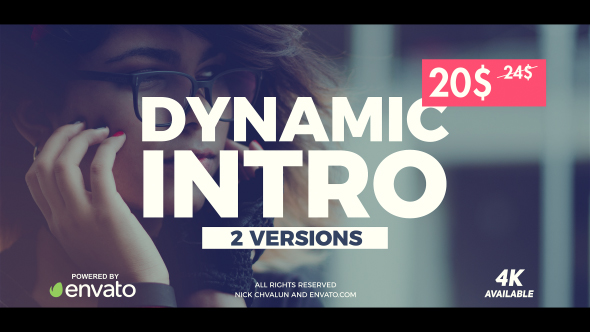 Dynamic Intro by Nick_Chvalun | VideoHive