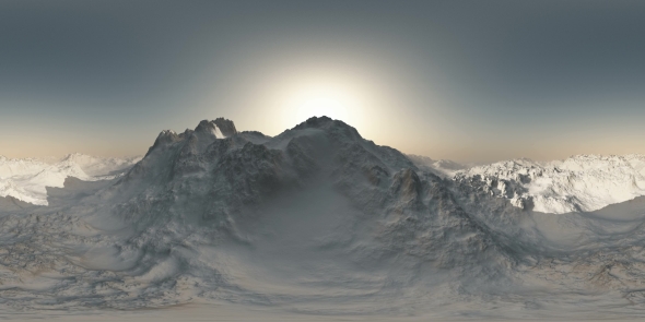 Aerial VR 360 Panorama of Mountains, Motion Graphics | VideoHive