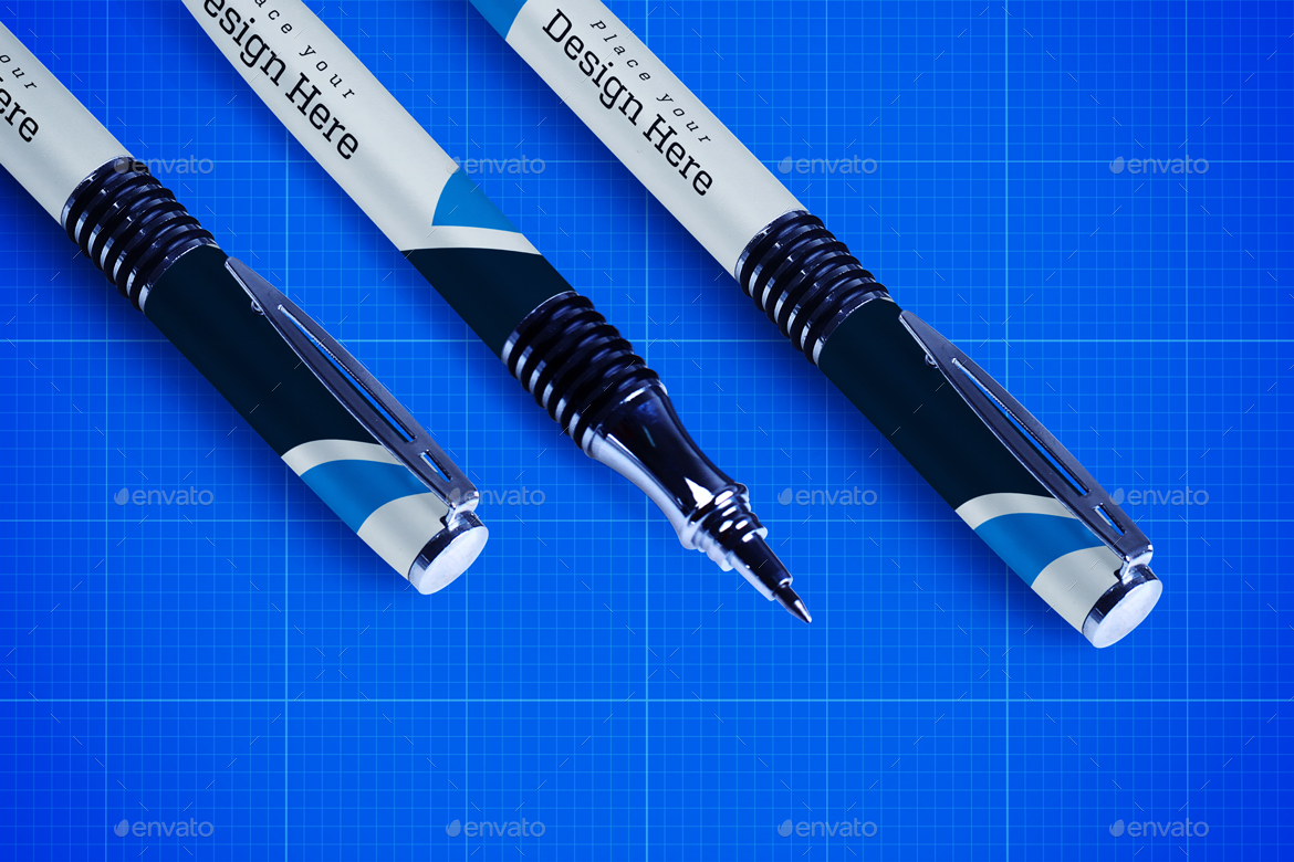 Pen Box Mockup V.9, Graphics | GraphicRiver