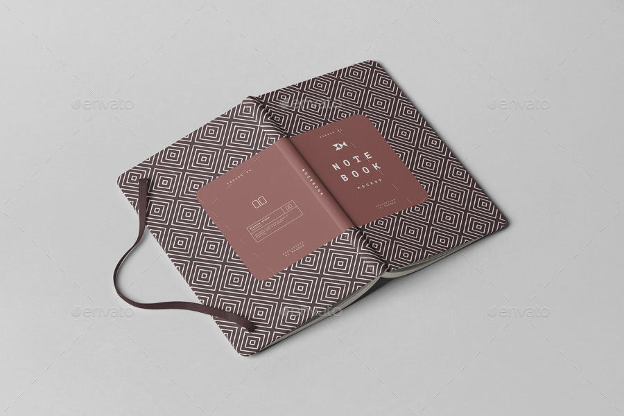 Notebook Mock-up, Graphics | GraphicRiver