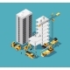 Building Construction Vector 3d Isometric Concept, Vectors | GraphicRiver