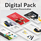 3 in 1 Digital Pack Powerpoint Bundle Template, Presentation Templates
