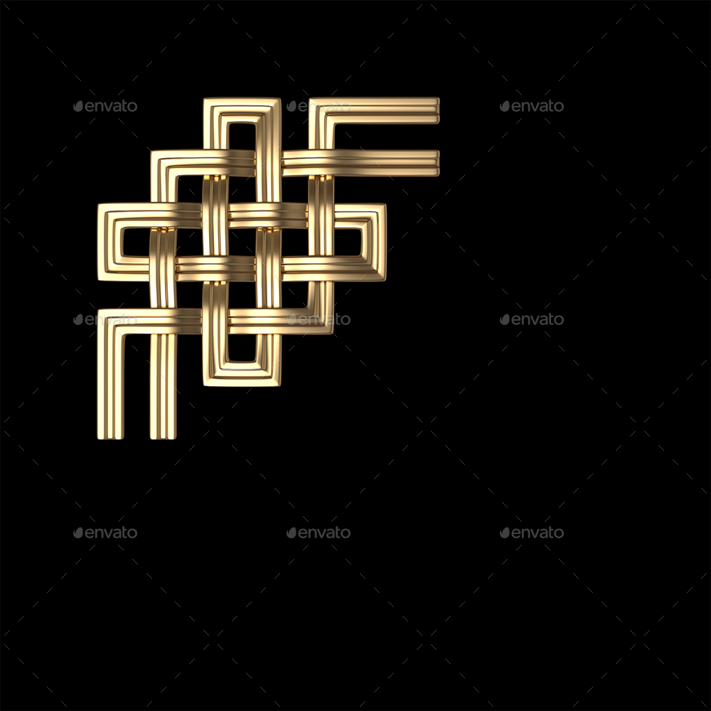 Asian Corner Pattern PNG Set, Graphics | GraphicRiver