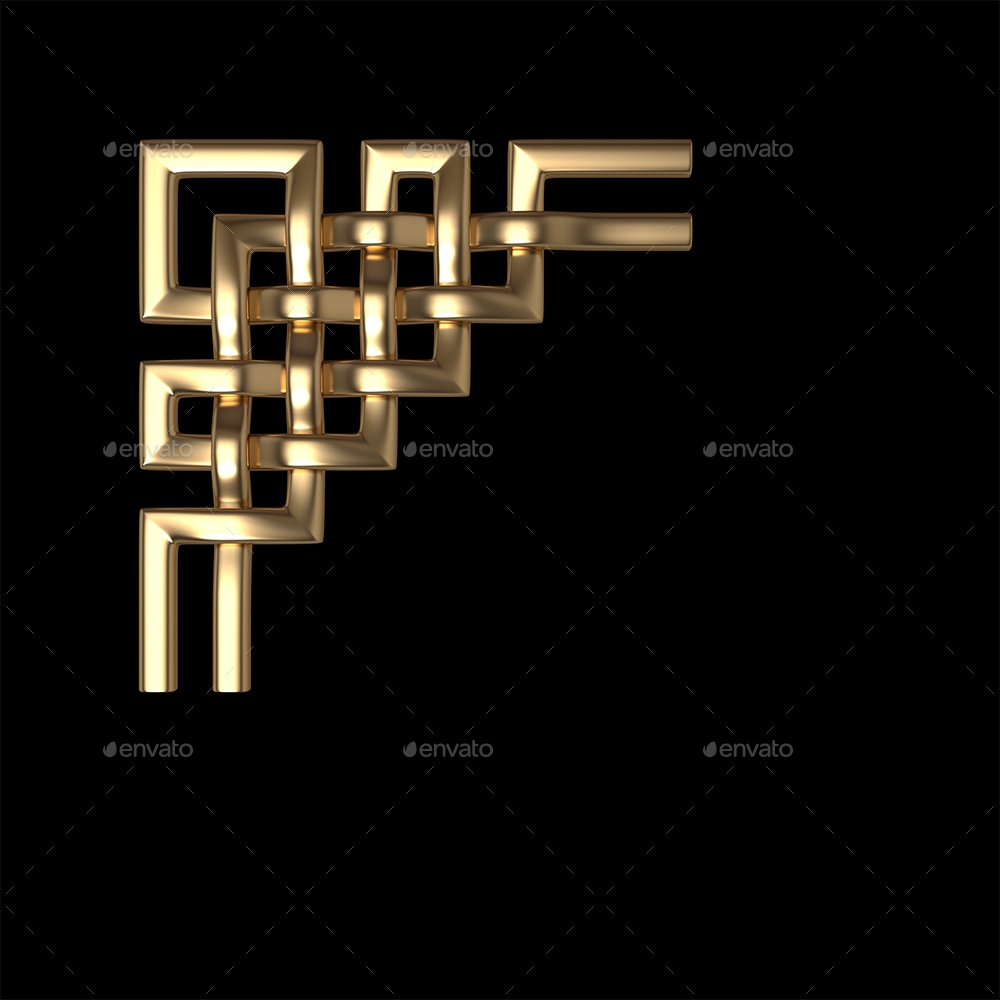 Asian Corner Pattern PNG Set, Graphics | GraphicRiver