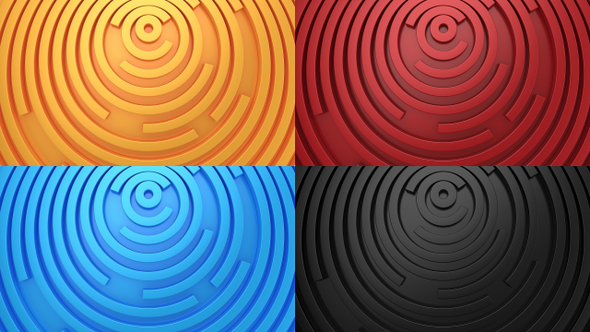 Animated Circles Background, Motion Graphics | VideoHive
