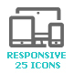 Responsive & Device Mini Icon, Icons | GraphicRiver