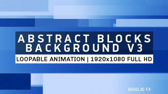 Abstract Blocks Background V3, Motion Graphics | VideoHive