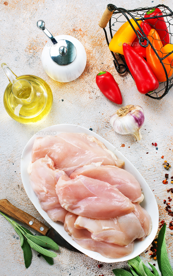 chicken fillet Stock Photo by tycoon101 | PhotoDune