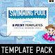 Swimming Pool Templates Pack, Print Templates | GraphicRiver