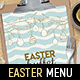 Easter Menu Vol.2, Print Templates | GraphicRiver