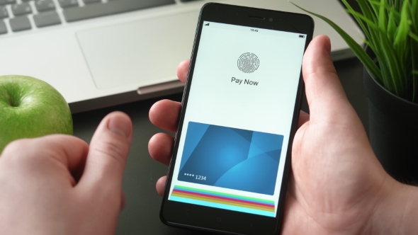 Making Secure Online Payment Using Smartphone, Stock Footage | VideoHive