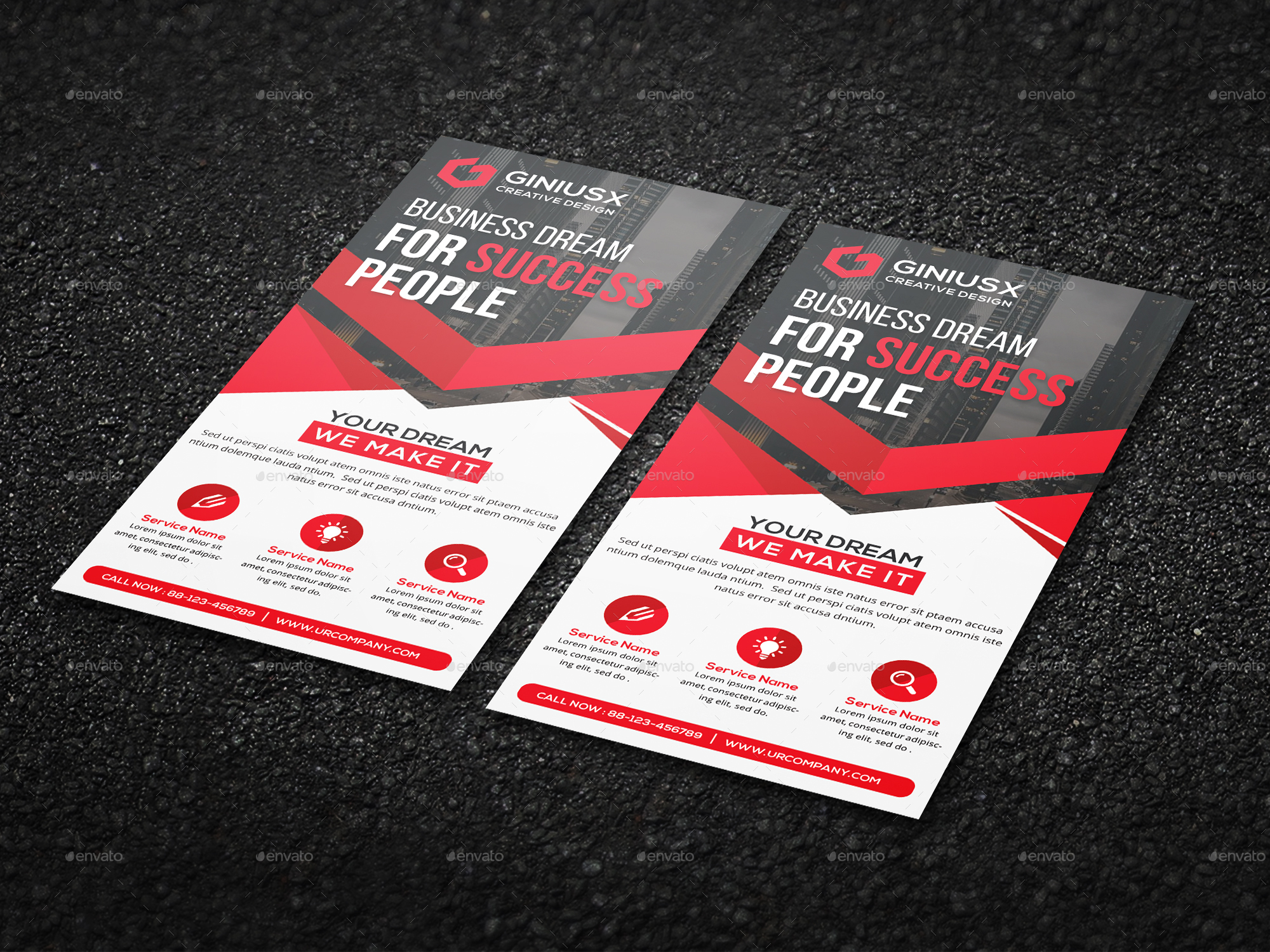Corporate DL Flyer Bundle, Print Templates | GraphicRiver