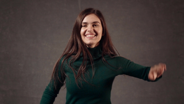 Portrait of Female Blogger, Stock Footage | VideoHive