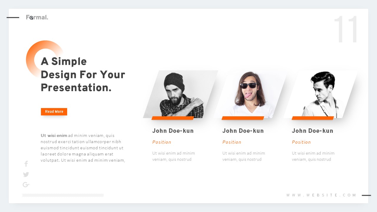 Formal Presentation Template, Presentation Templates | GraphicRiver