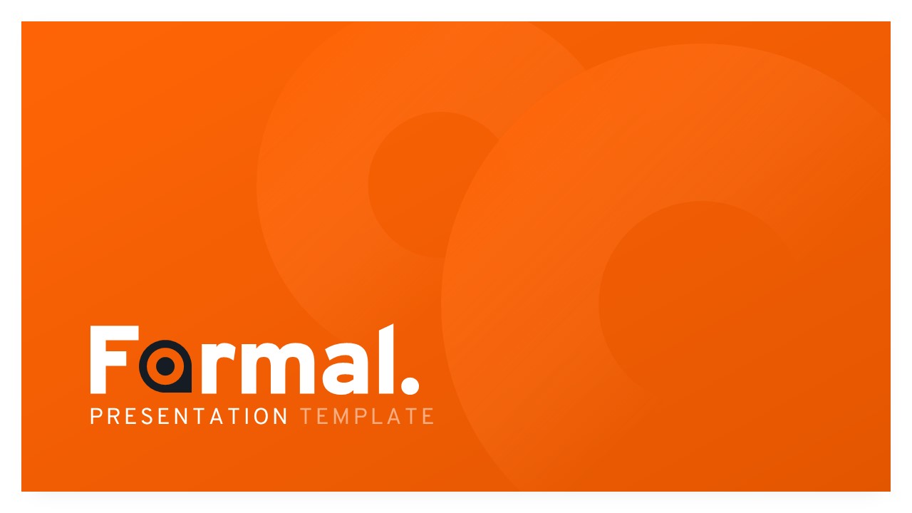 Formal Presentation Template, Presentation Templates | GraphicRiver
