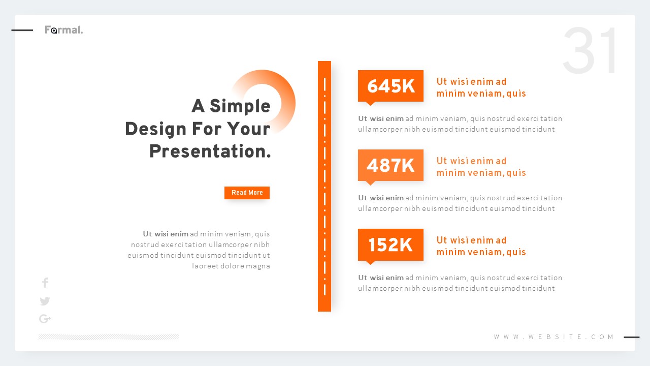 Formal Presentation Template, Presentation Templates | GraphicRiver
