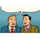 Two Men Friends Crying, Vectors | GraphicRiver