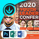 Youth Leadership Conference Flyer Template, Print Templates | GraphicRiver