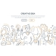 Creative Idea - Modern Line Design Style, Vectors | GraphicRiver