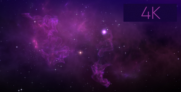 Space Nebula Background, Motion Graphics | VideoHive