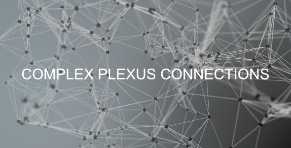 Complex Plexus Connections, Motion Graphics | VideoHive